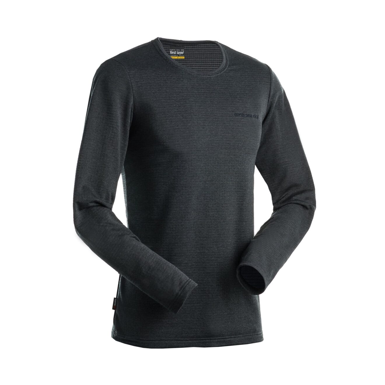 Mens Polartec base layer - Power Grid lightweight, thermal | Earth Sea Sky