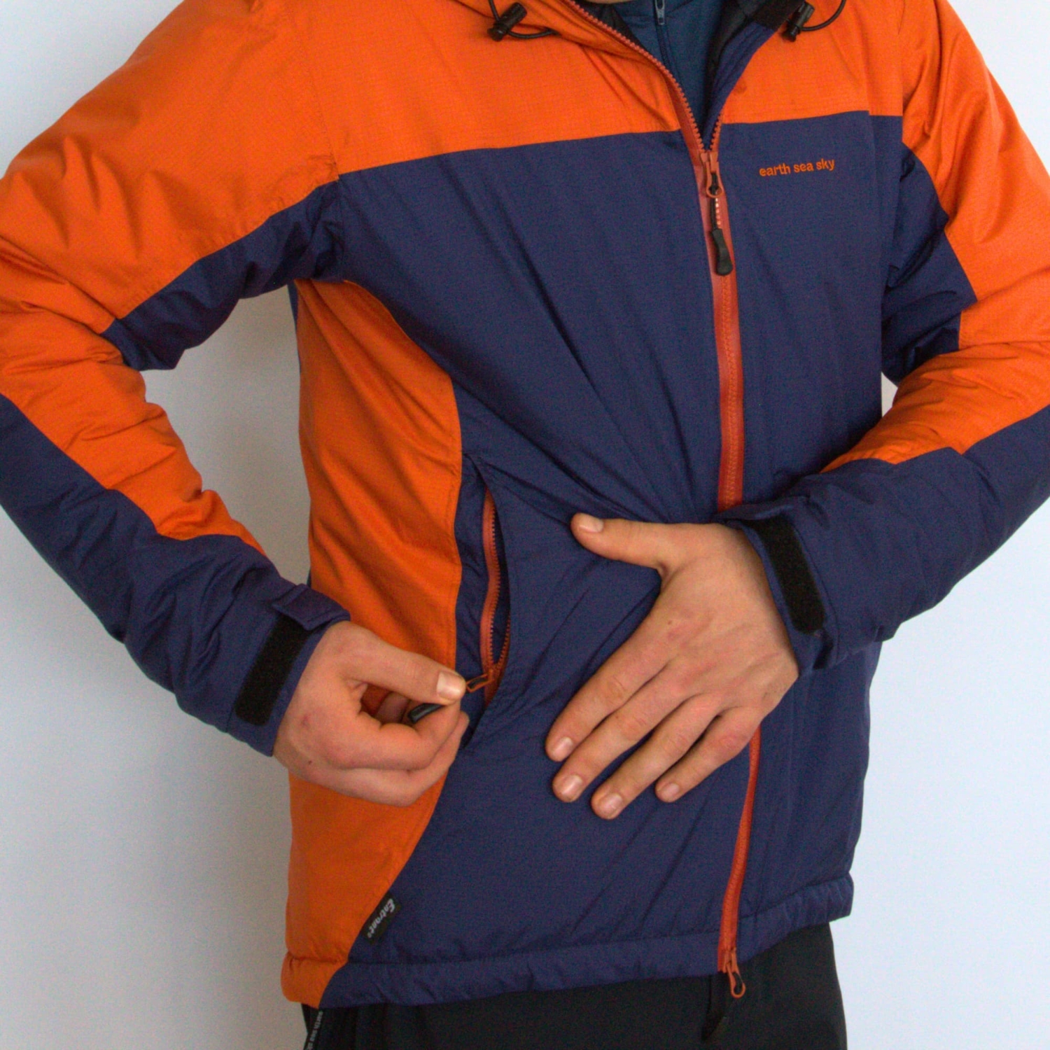 Men's Nano Primaloft Jacket | Insulated Waterproof Jacket - Earth Sea Sky